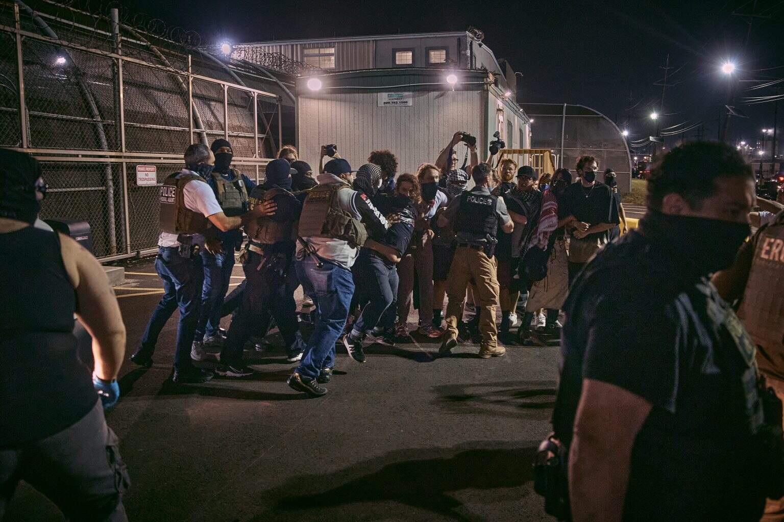 The Delaney Hall immigration detention center uprising in photos • The ...