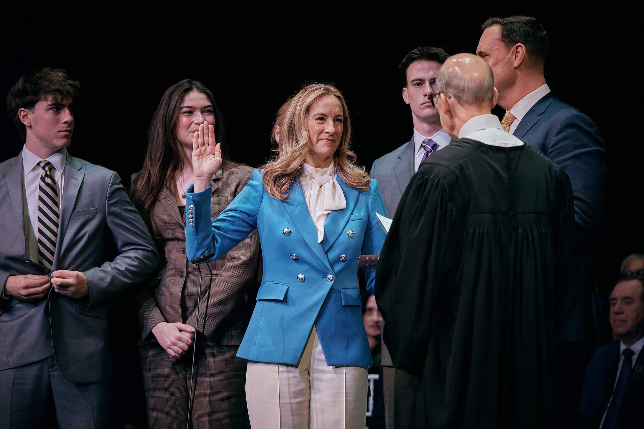 Mikie Sherrill takes office as New Jersey governor, announces moves to ...